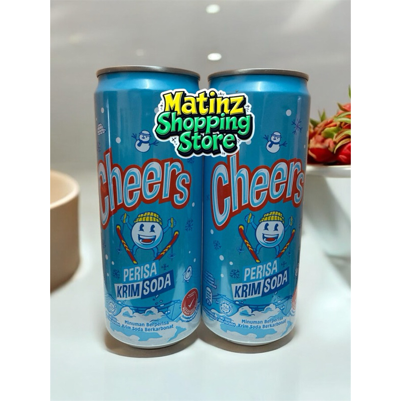 Cheers ไอศครีมโซดา 2 กระป๋อง 49 บาท ขนาด 325 ml #พร้อมส่งจากไทย #พร้อม ...