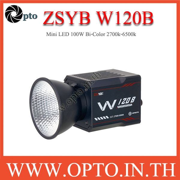 ZSYB W120B 100W Bi-Color 2700-6500K Portable LED Video Light Pocket ...
