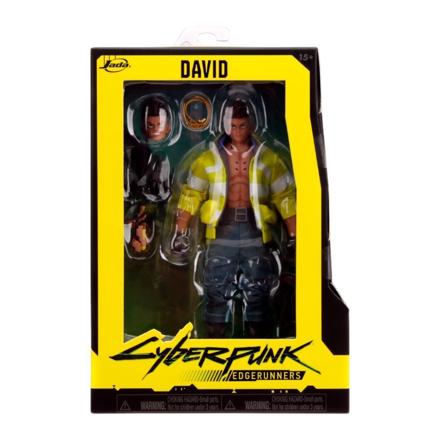 Jada Toys Cyberpunk Edgerunners David 7" Action Figure | Shopee Thailand