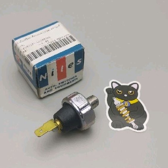 สวิทซ์น้ำมันเครื่อง เสียบแบน ตราปู แท้ สวิตซ์น้ำมัน เครื่อง Niles OIL ...