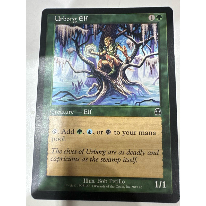 Apocalypse: Urborg Elf ของแท้พร้อมส่ง MTG Magic the gathering | Shopee ...