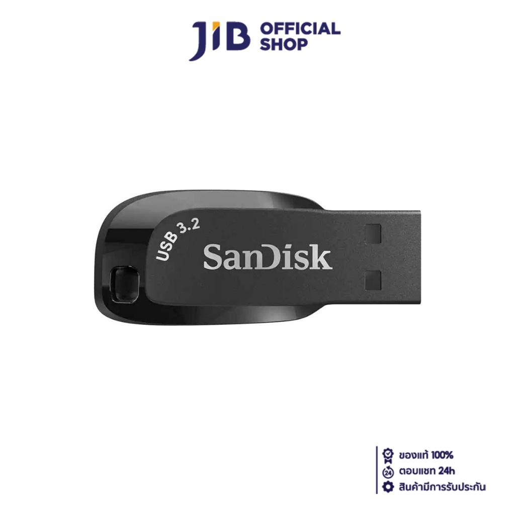 32 GB FLASH DRIVE (แฟลชไดร์ฟ) SANDISK ULTRA SHIFT USB 3.2 GEN 1 (BLACK ...