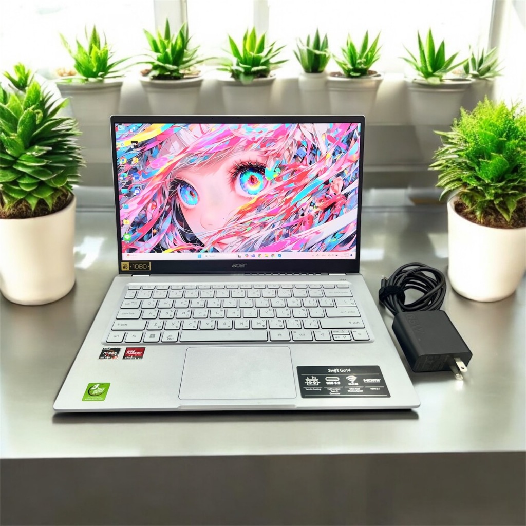 โน๊ตบุ๊ค Acer Swift Go 14 สเปคเเรง Ryzen 5 7530U พร้อม Radeon Graphics ...