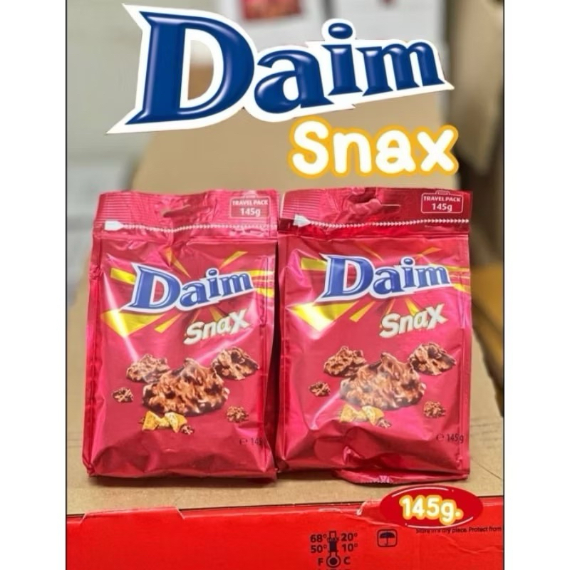 Daim Snaxขนมช็อกโกแลต ปริมาณ145 กรัม | Shopee Thailand