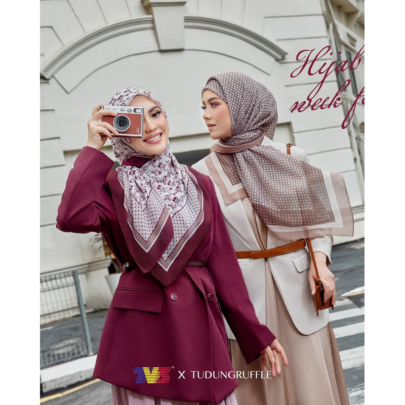 ️พร้อมส่ง‼️ ผ้าคลุม Tudung Ruffle คอลเล็กชั่นใหม่ ล่าสุด ผ้าคลุมแบรนด์ ...