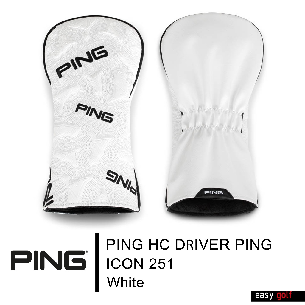 PING HC DR PING ICON 251 PING HEAD COVER ปลอกหัวไม้กอล์ฟ ปลอกหุ้มหัวไม้ ...