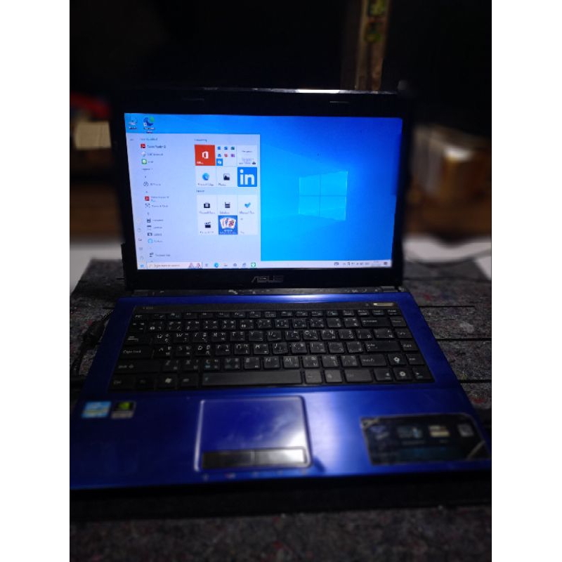notebook asus a43s core i3 2350 m RAM 4GB harddisk 1tb มือสองสภาพดี ...