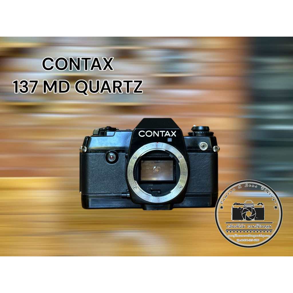 CONTAX 137 MD QUARTZ(BODY) CONTAX/CY MOUNT | Shopee Thailand