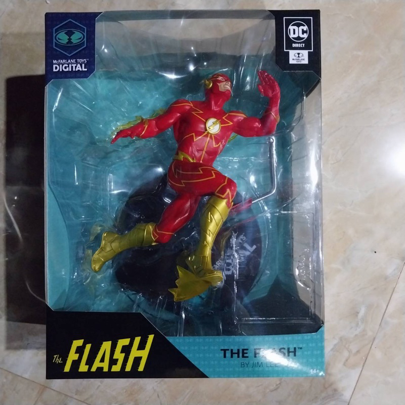 มือสอง The Flash by Jim Lee DC mcfarlane toys Digital pvc statue 1/6 ...