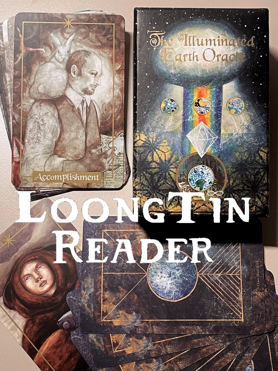 The Illuminated Earth Oracle Deck ไพ่ออราเคิล ไพ่ทำนาย ของแท้ ลุงติน ...