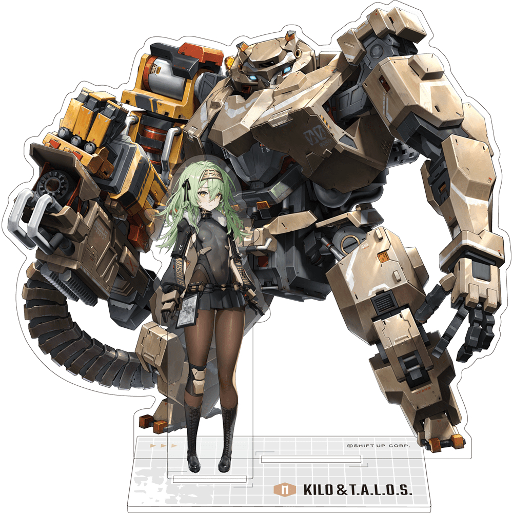 (ของแท้ พร้อมส่ง) Nikke Goddess of victory : Acrylic Stand ( Kilo & T.A ...