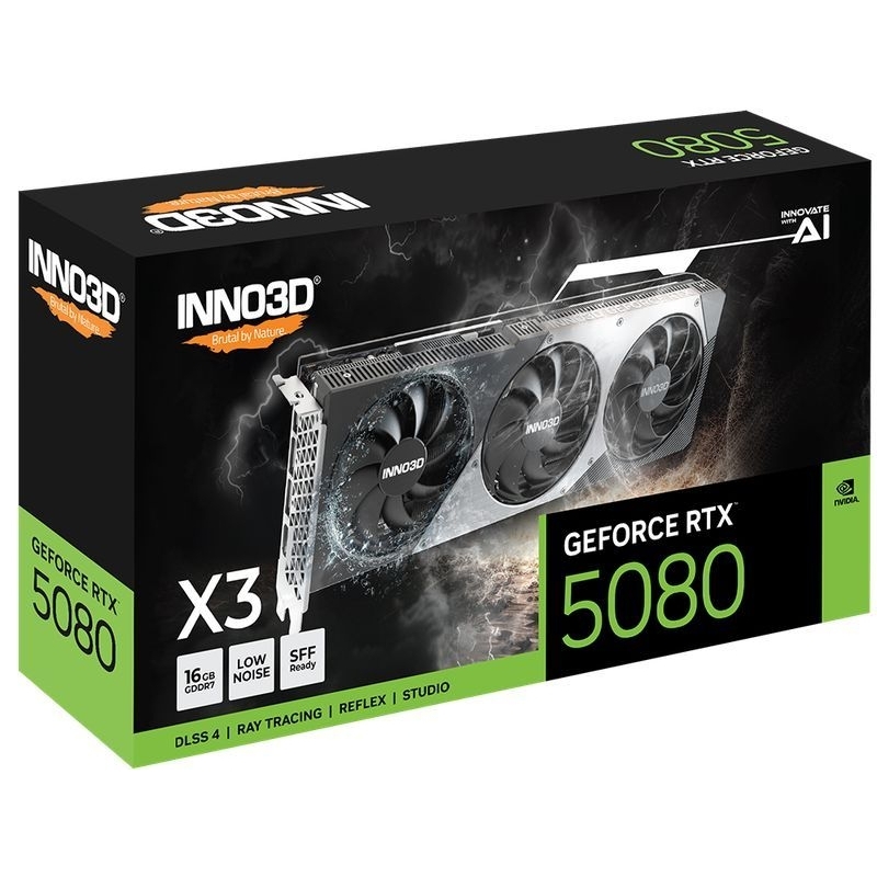 VGA INNO X3 5080 GDDR7 16GB มือ1ประกันศูนย์ไทย | Shopee Thailand