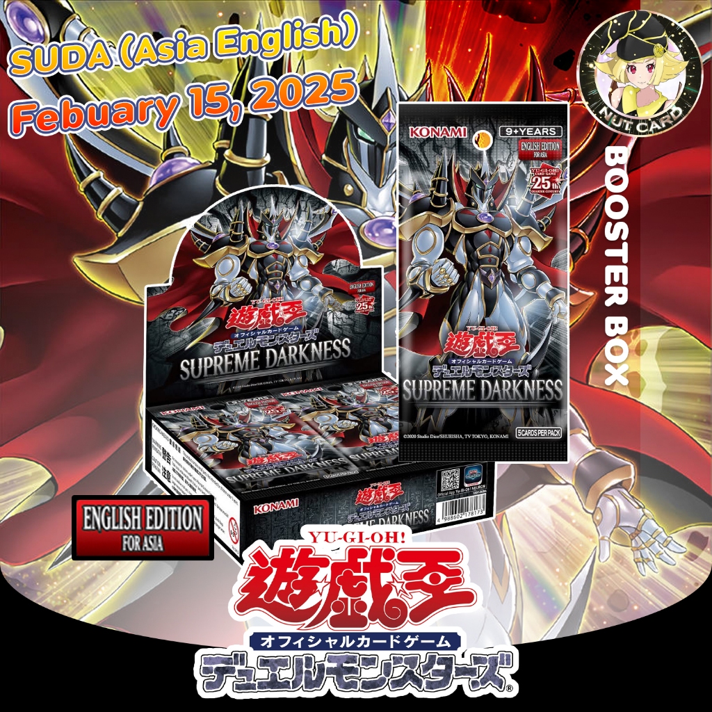 [Yugioh] OCG English Edition for Asia [AE] — Supreme Darkness Booster Box [ภาษาอังกฤษ] | Shopee ...