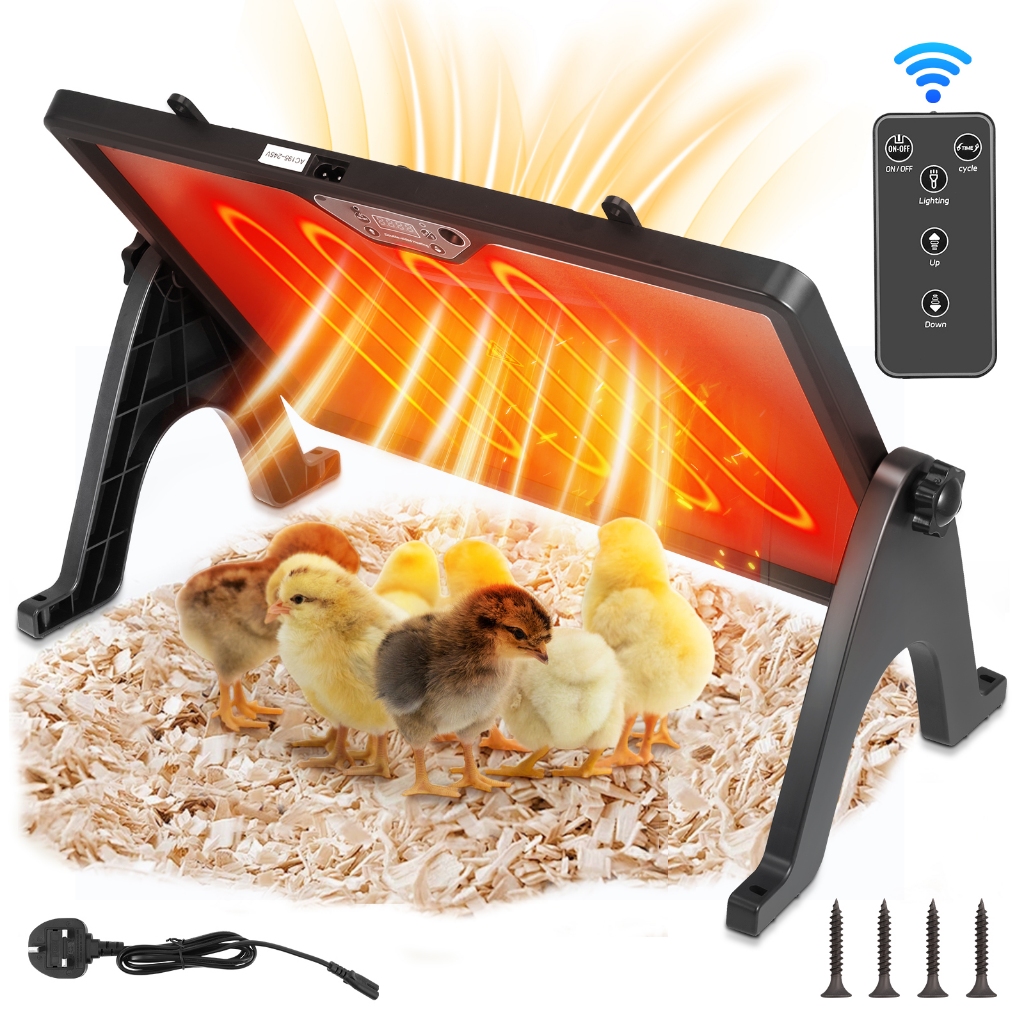 Chick Brooder Heating Plate,Adjustable Height and Angle Chick Brooder ...