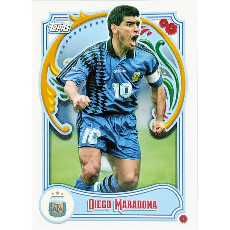 Topps AFA Team Base Card 2023 ตัวการ์ดเป็นใบหนา | Shopee Thailand