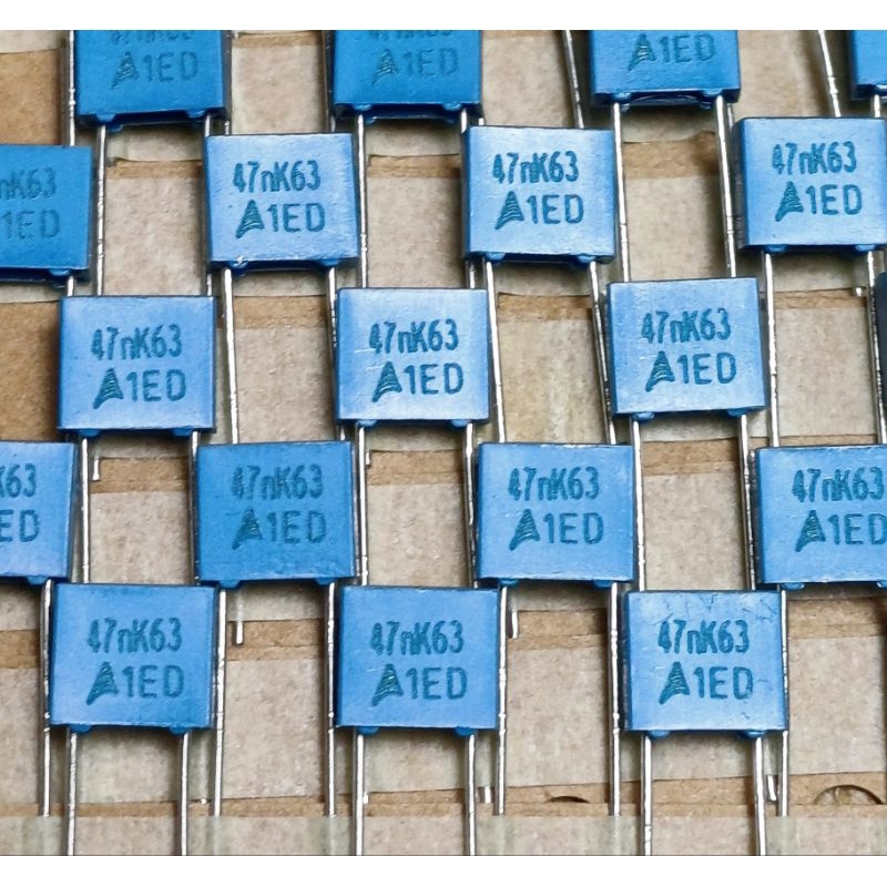 Epcos 0.047uf 473 47nf 63v (ราคา10ตัว) polyester film MKT capacitor ตัว ...