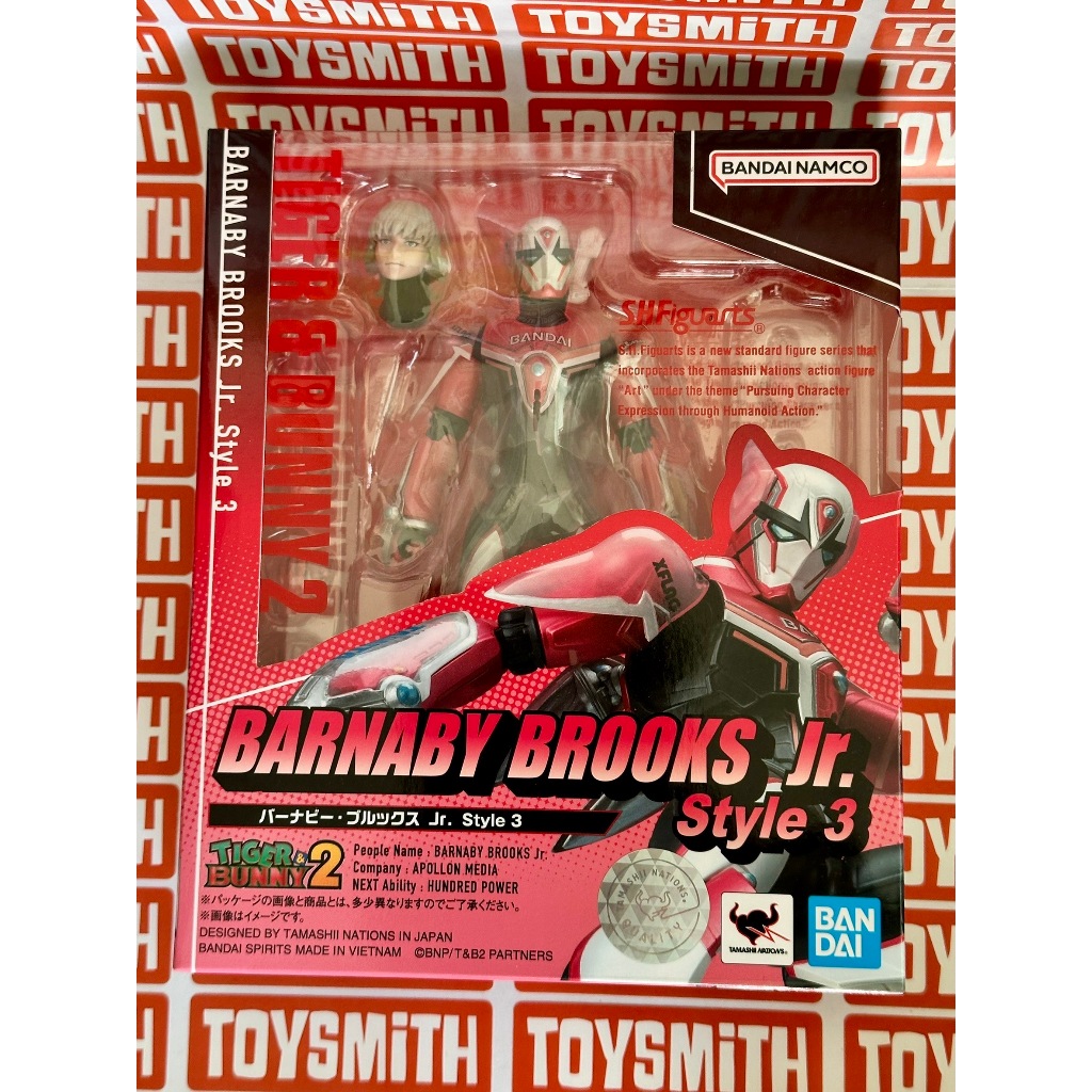 [พร้อมส่งจากไทย] Bandai S.H.Figuarts Barnaby Brooks JR Style 3 / Tiger and Bunny 2 ของแท้ ...
