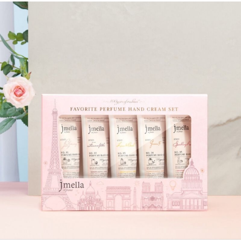 Jmella In France Favorite Perfume Hand Cream Set เซทครีมบำรุงผิวมือ เจ ...