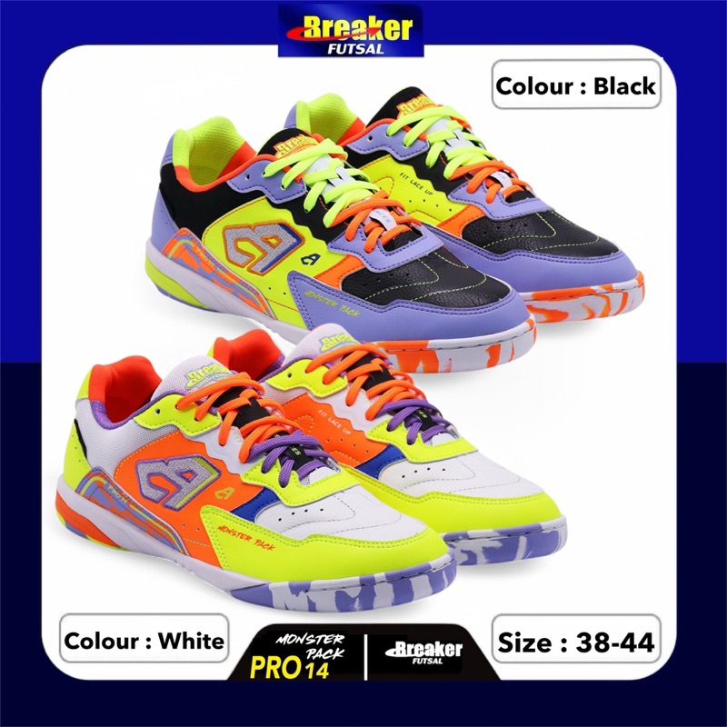 BREAKER FUTSAL รองเท้าฟุตซอล รุ่น PRO14 | Shopee Thailand