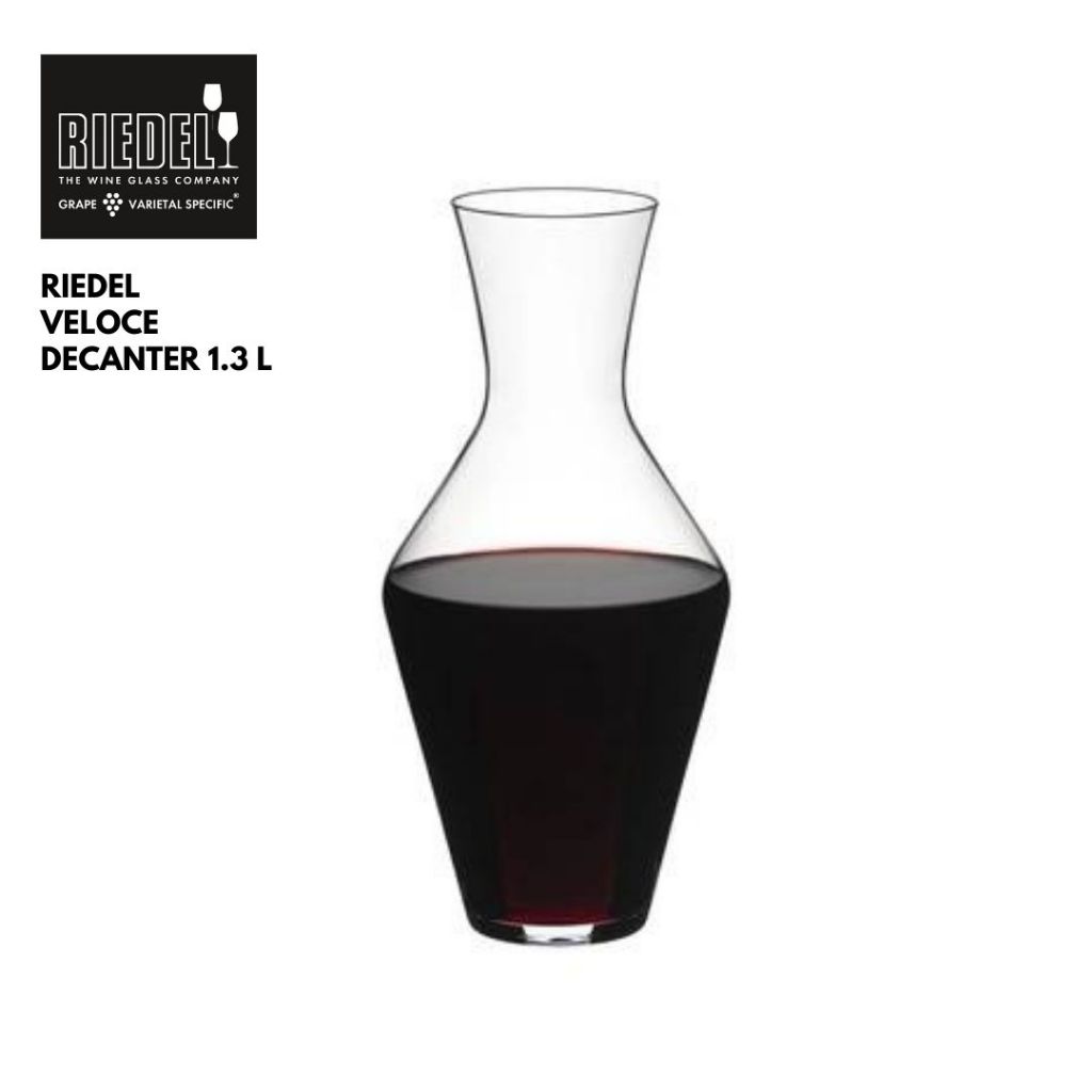 RIEDEL VELOCE DECANTER -ที่พักไวน์คริสตัลแท้ จาก Riedel Made in Germany ...