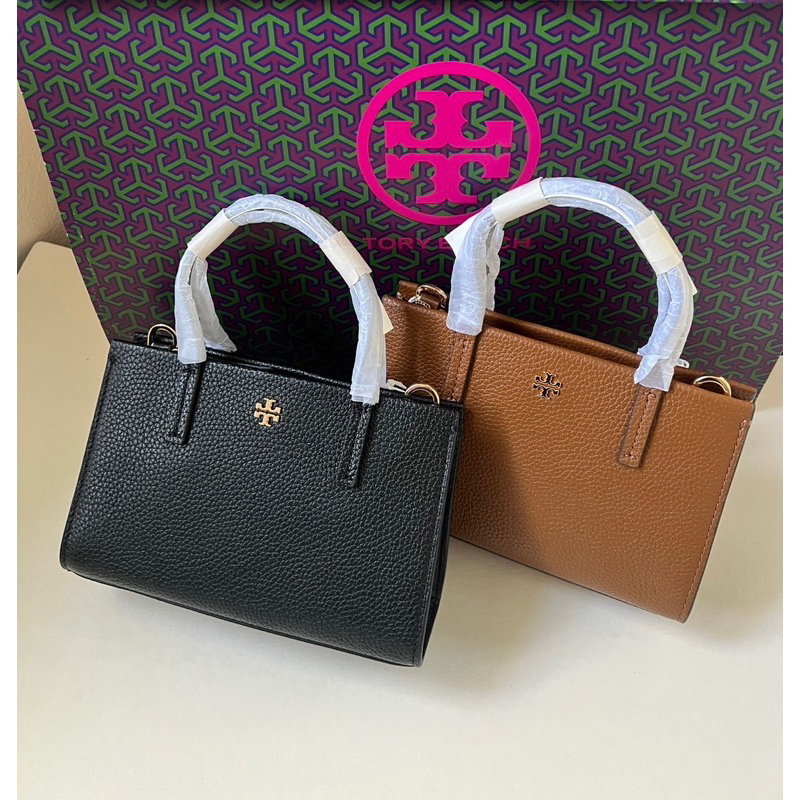 พร้อมส่ง [ผ่อน 0%]รุ่นใหม่ 2024 Tory Burch Blake Mini Tote | Shopee ...