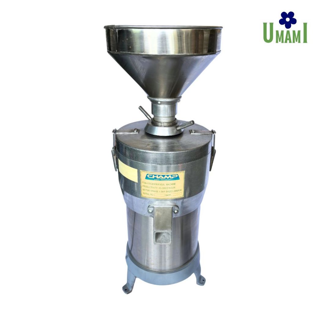แชมป์ เครื่องโม่กรองแยกกาก น้ำเต้าหู้ ถั่วเหลือง อัลมอนต์ ข้าวโพด ขนาด ...