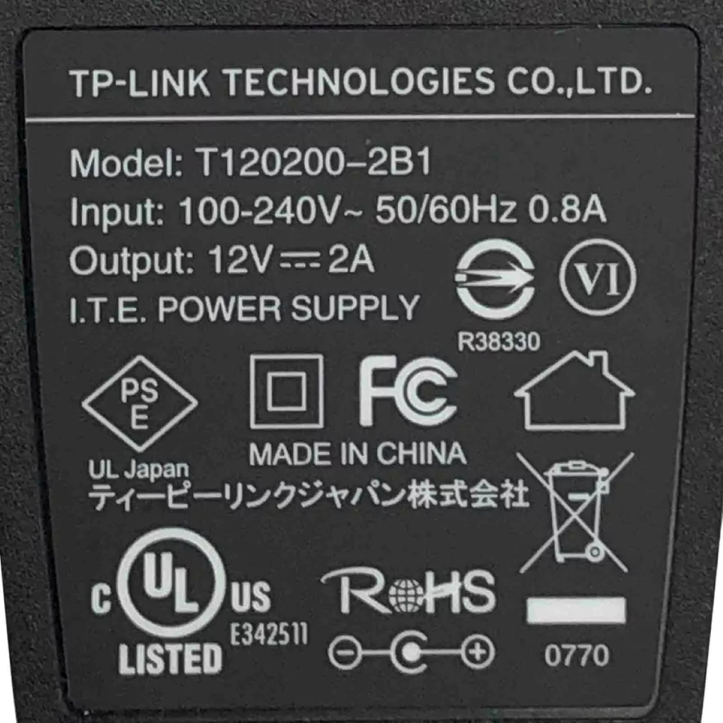 แท้ 2A Power Adapter อะแดปเตอร์ TP-Link Power Supply 12V, 2A , tp link ...