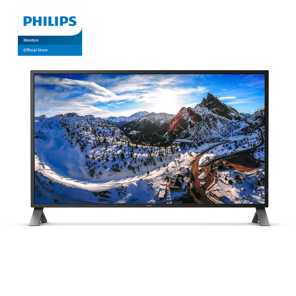 PHILIPS 438P1/67 Brilliance MONITOR (จอมอนิเตอร์) 42.51" IPS 4K 60Hz ...