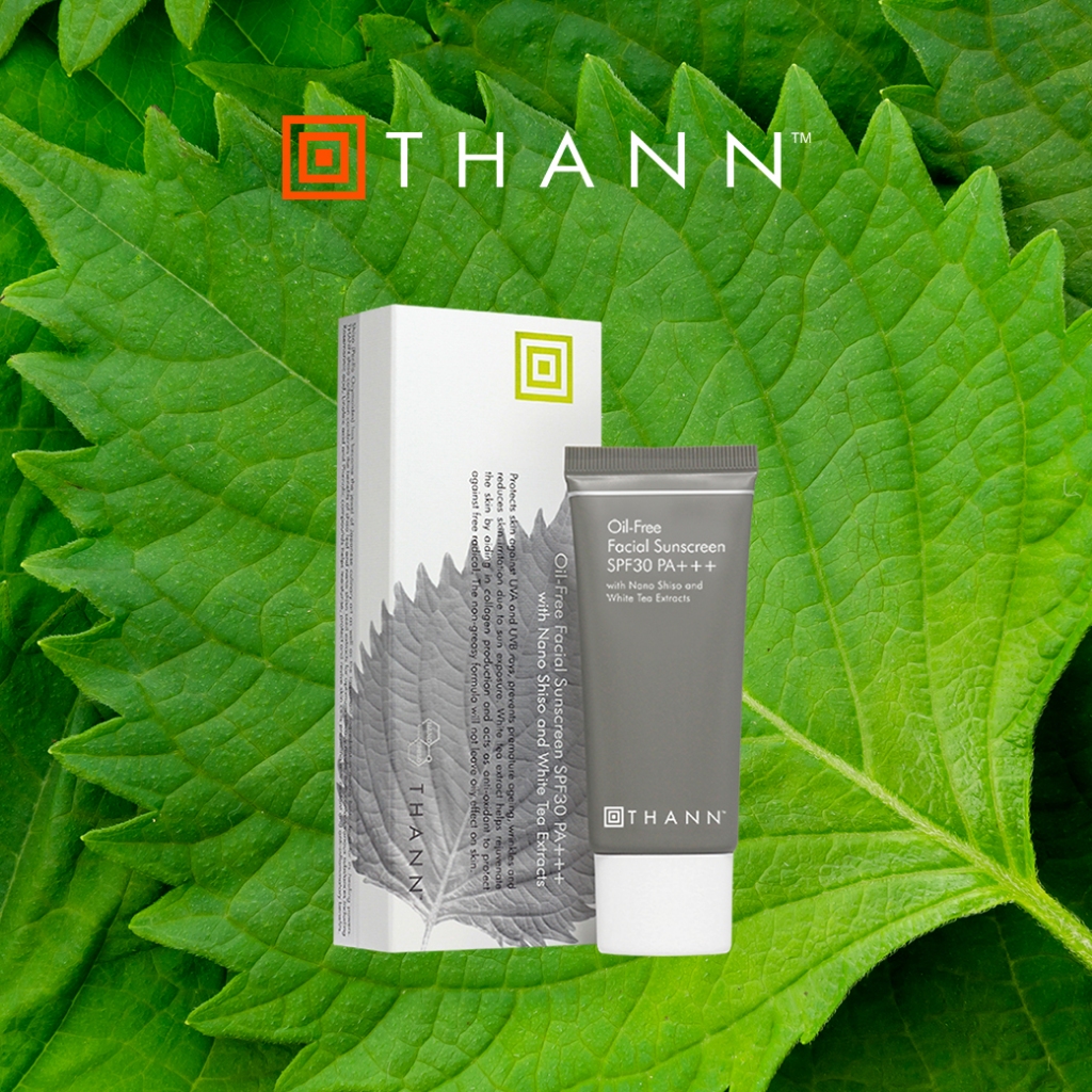 THANN Oil-Free Facial Sunscreen SPF30 PA+++ 40 g. ผลิตภัณฑ์ป้องกันแสง ...