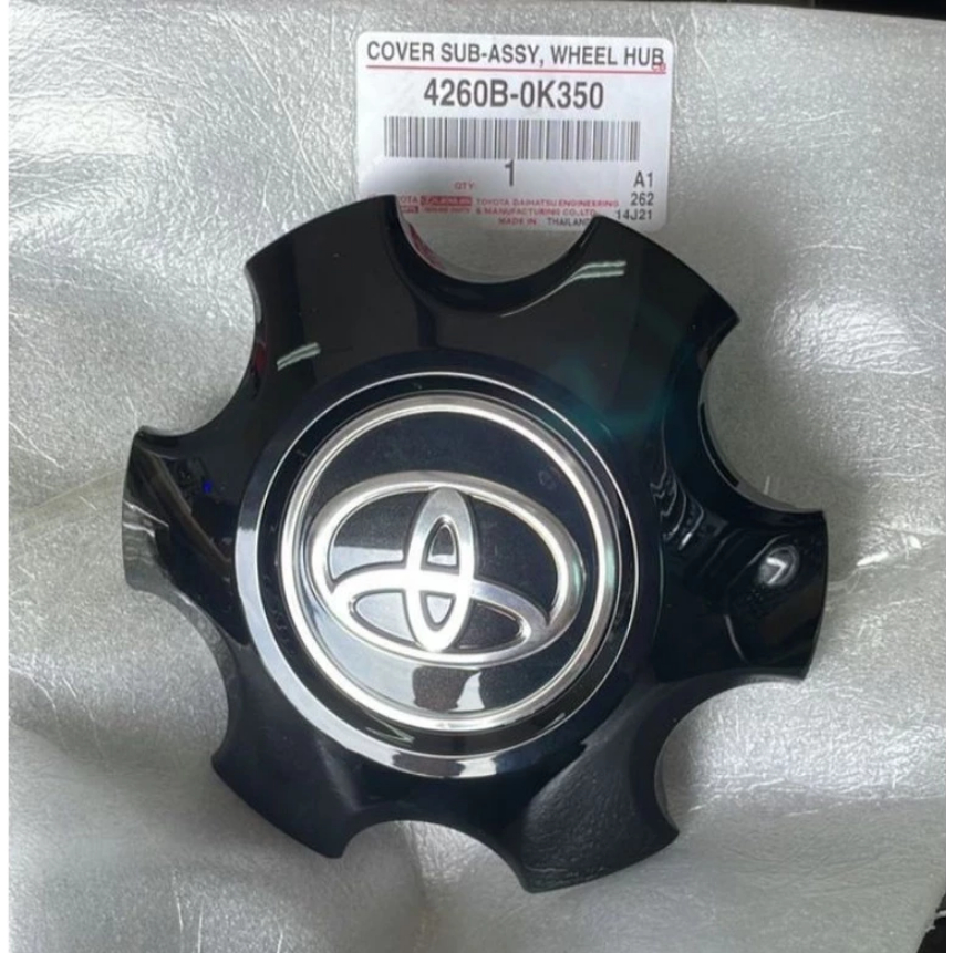 835. ของแท้) 4260B-0K350 ฝาครอบดุมล้อ ฝาครอบล้อแม็กซ์ สีดำ Toyota Revo ...