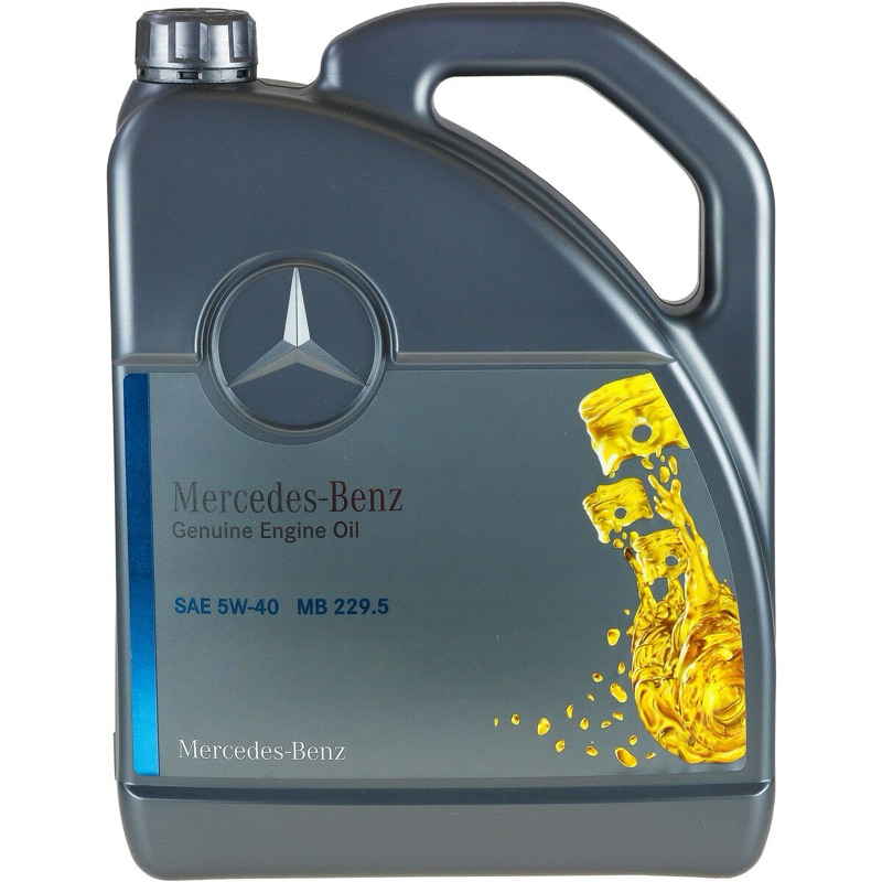 น้ำมันเครื่องแท้ Mercedes Benz 229.5 5W-40 | Shopee Thailand