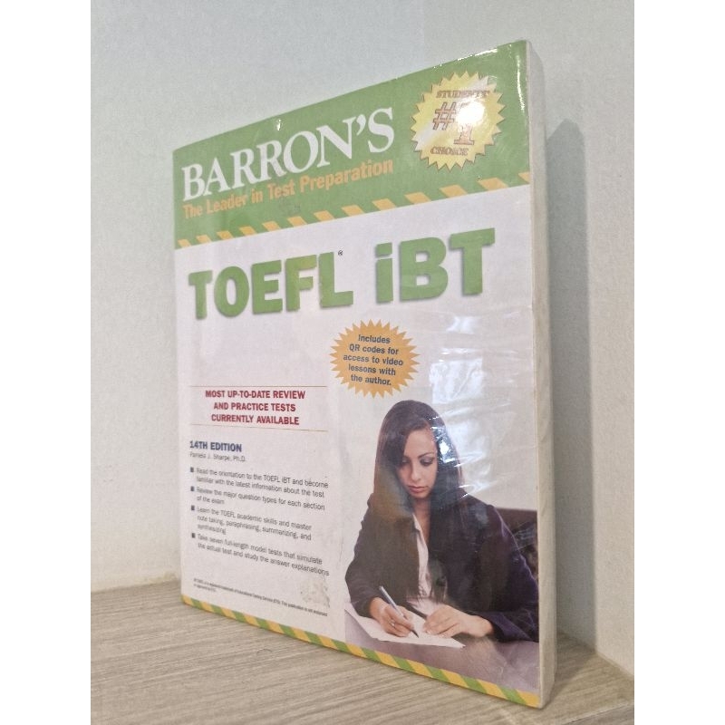 BARRON'S TOEFL iBT 14TH EDITION (หนังสือใหม่) | Shopee Thailand