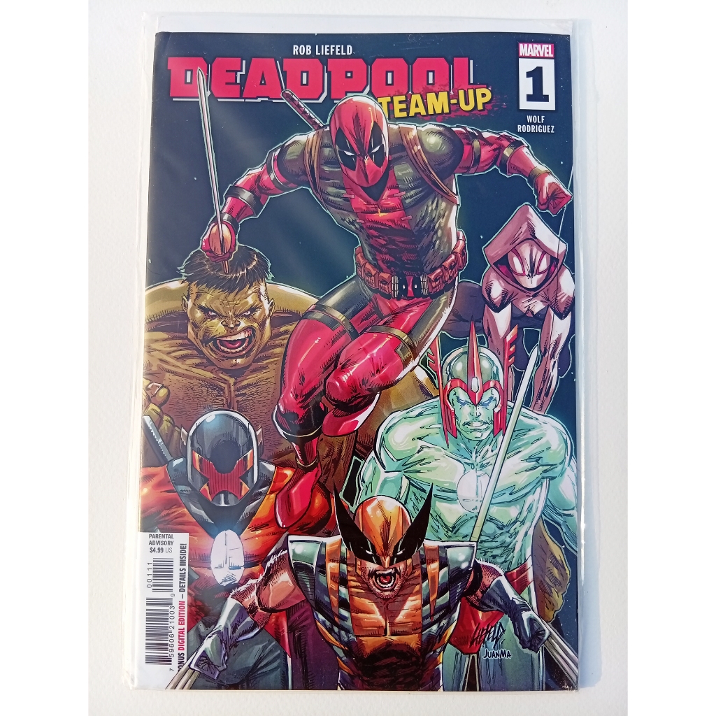 หนังสือการ์ตูน Marvel Comics เรื่อง Deadpool Team-Up #1 (2024) ภาษา ...