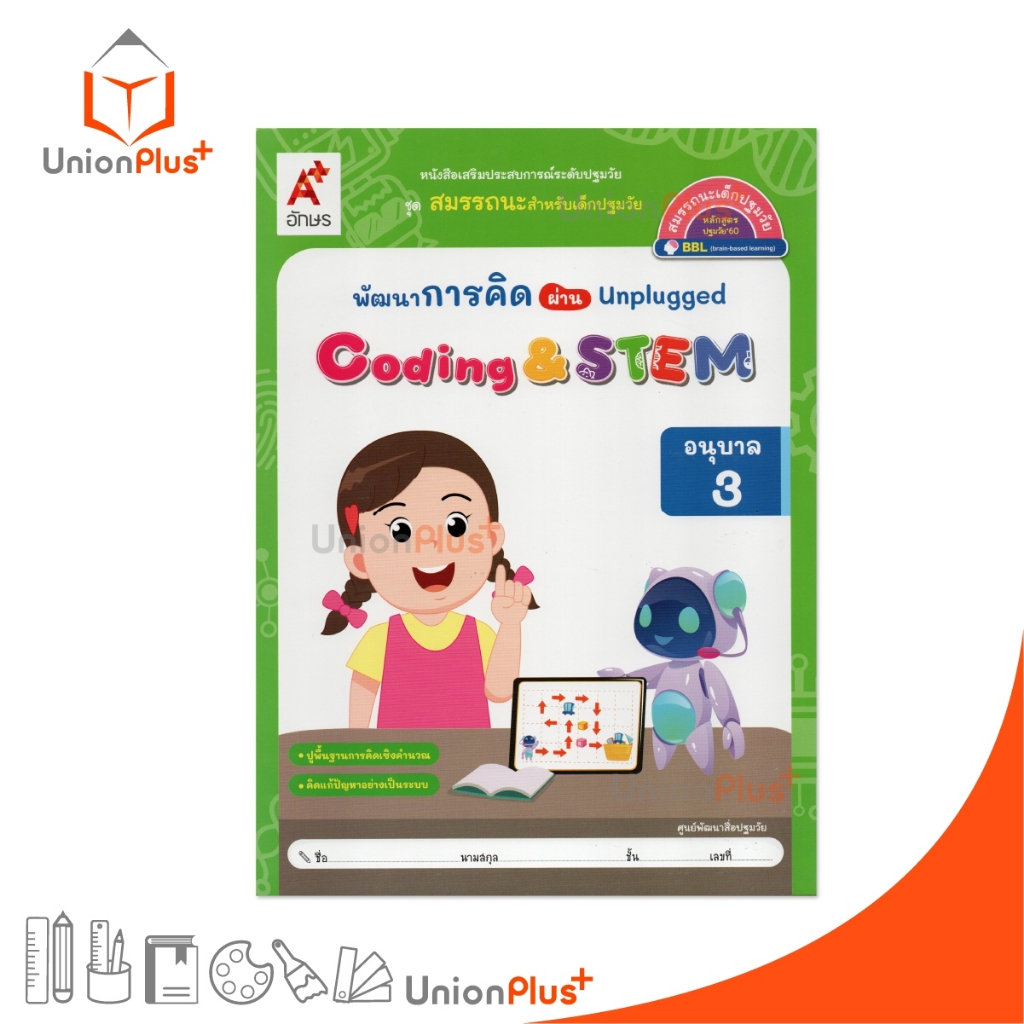 หนังสือเสริมประสบการณ์ ชุด สมรรถนะสำหรับเด็กปฐมวัย พัฒนาการคิด ผ่าน ...