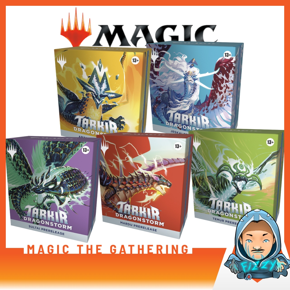[FIZZY] Magic the Gathering (MTG): Tarkir: Dragonstorm - Prerelease Kit ...