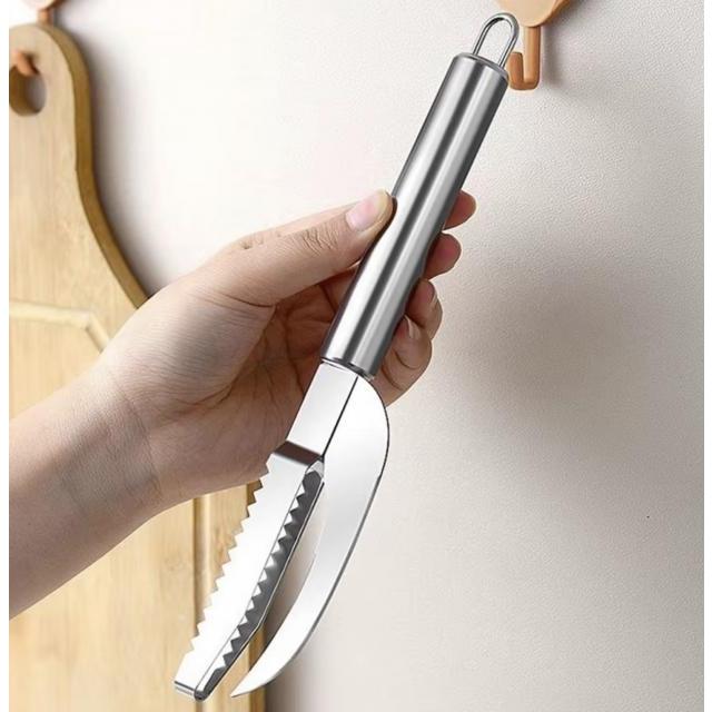 Fish scale cutting knife มีดหั่นถอดเกร็ดปลา | Shopee Thailand