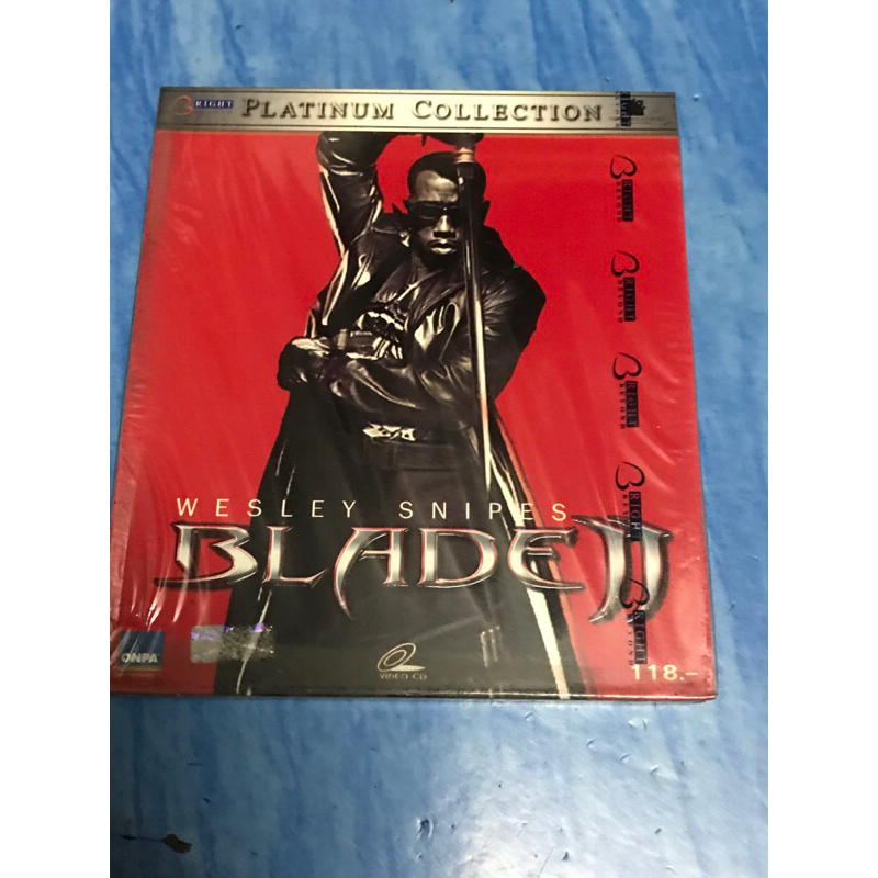 VCD,วีซีดีหนัง (13) ภาพยนตร์ ,BLADE II ,นักล่าพันธุ์อมตะ ,แผ่นแท้ ...