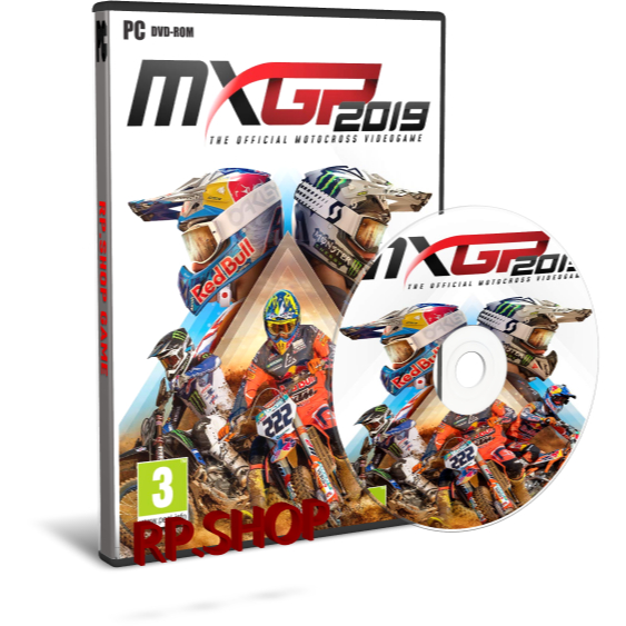 แผ่นเกมคอม PC - MXGP 2019 - The Official Motocross Videogame | Shopee ...