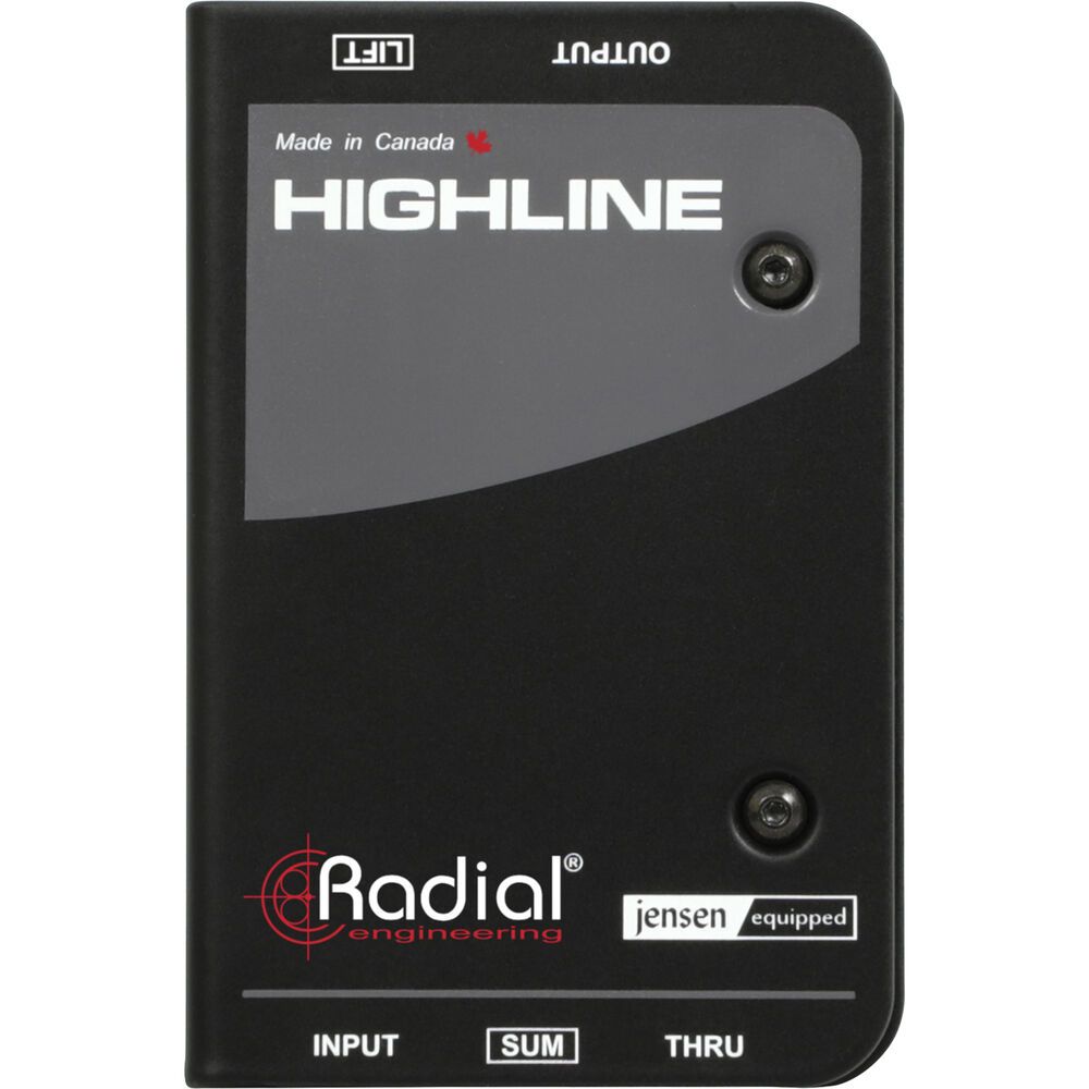 Radial Engineering Radial Highline *ของแท้รับประกัน 1ปี* ดีไอบ็อกซ์, ไอโซเลเตอร์, Passive Line ...