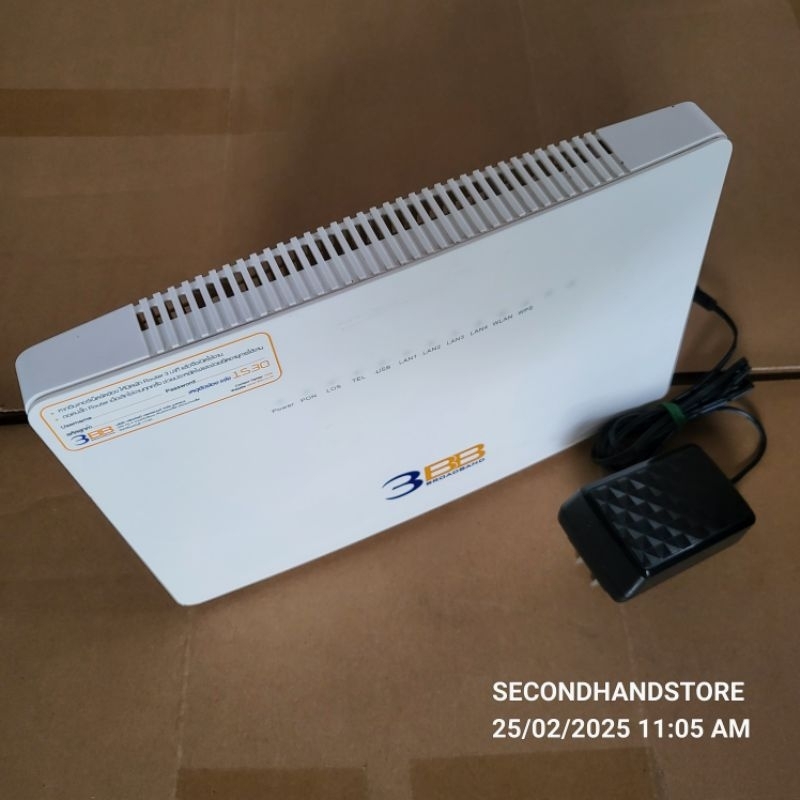 เราท์เตอร์ โมเด็ม HUAWEI ECHOLIFE HG8145V MODEM ROUTER 4 PORT/WIRELESS 2.4GHZ/5GHZ ใช้ได้ปรกติ ...