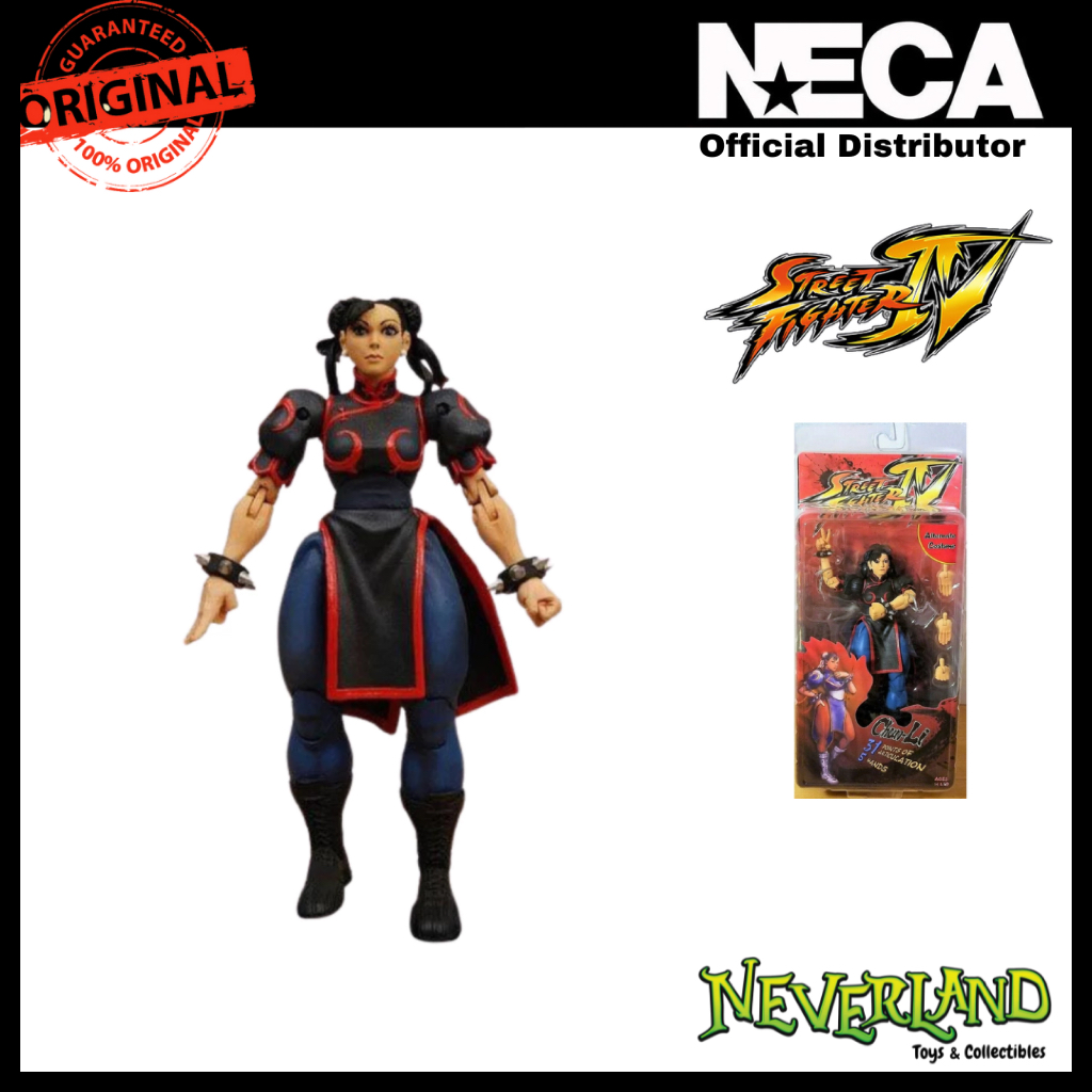 (NECA) Street Fighter IV Chun-Li Survival Mode Action Figure | Shopee ...