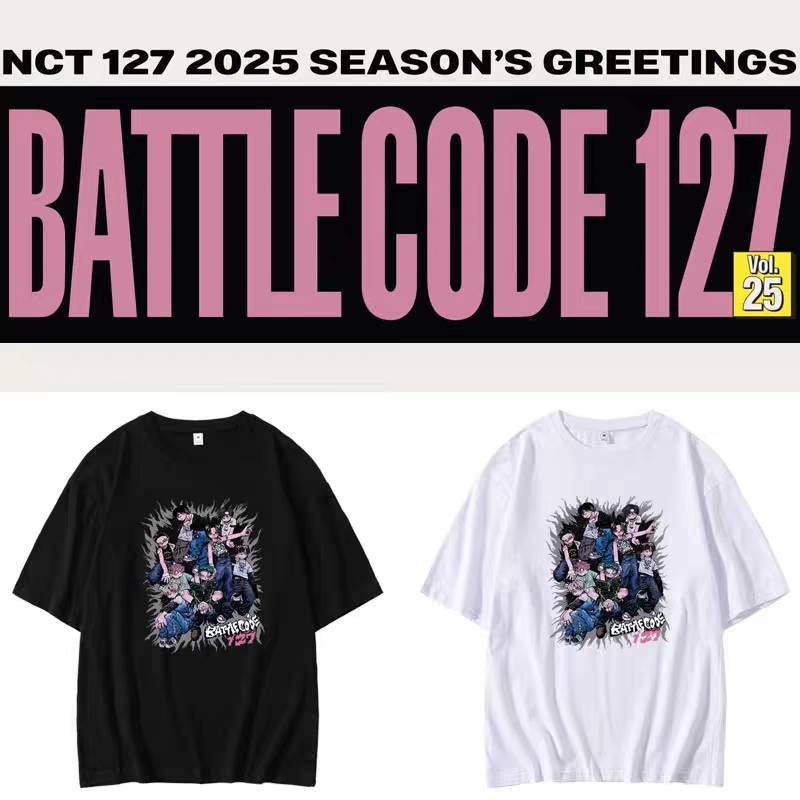 Pre-Order | เสื้อยืด NCT127 : 2025 SEASON'S GREETINGS BATTLE CODE 127 ...