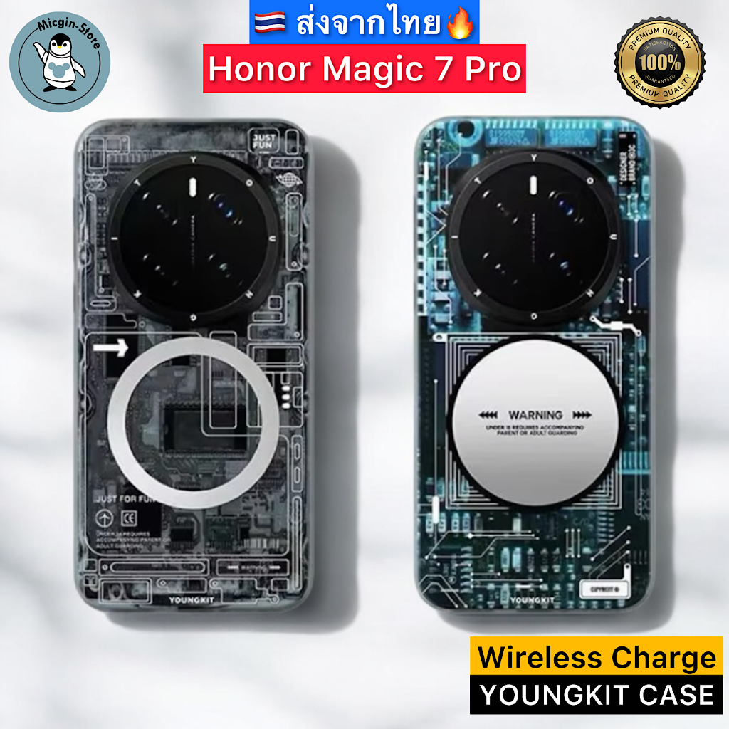 เคส Honor Magic 7 Pro / Honor Magic7Pro 🔥Youngkit Case เคสกันกระแทก เคสแม่เหล็ก ชาร์ตไร้สาย ส่ง ...