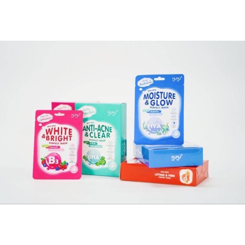 MYU-MYU PERFECT MASKแผ่นมาร์คบำรุงผิวหน้า25 กรัม | Shopee Thailand