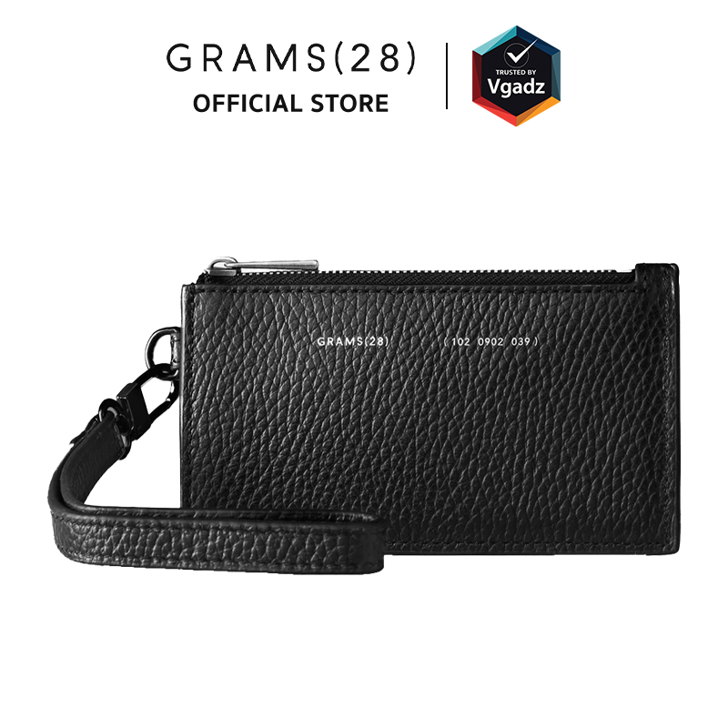 GRAMS(28) - กระเป๋าสตางค์ รุ่น 102 Zip Cardholder | Shopee Thailand