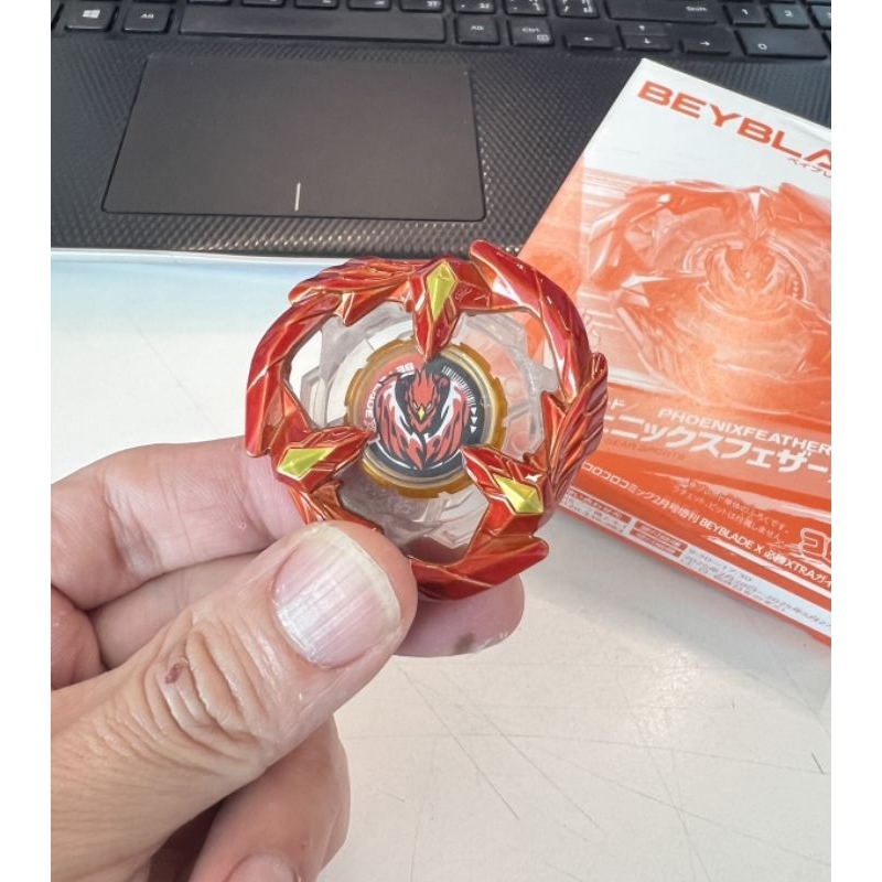 ขายเฉพาะเบลด*Beyblade X Phoenix Feather Metal Coat:Orange Blade ...
