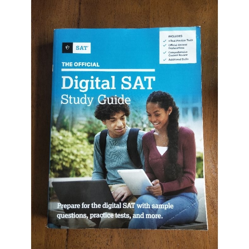 หนังสือ The Official Digital SAT Study Guide by College Board | Shopee Thailand