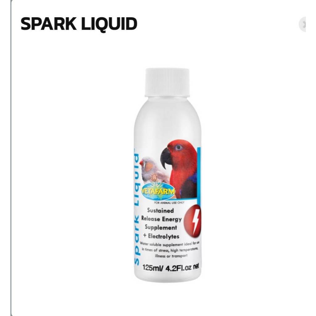 Spark Liquid (แพ็กเกจ) เกลือแร่ เดินทาง สำหรับนกทุกสายพันธุ์ | Shopee ...