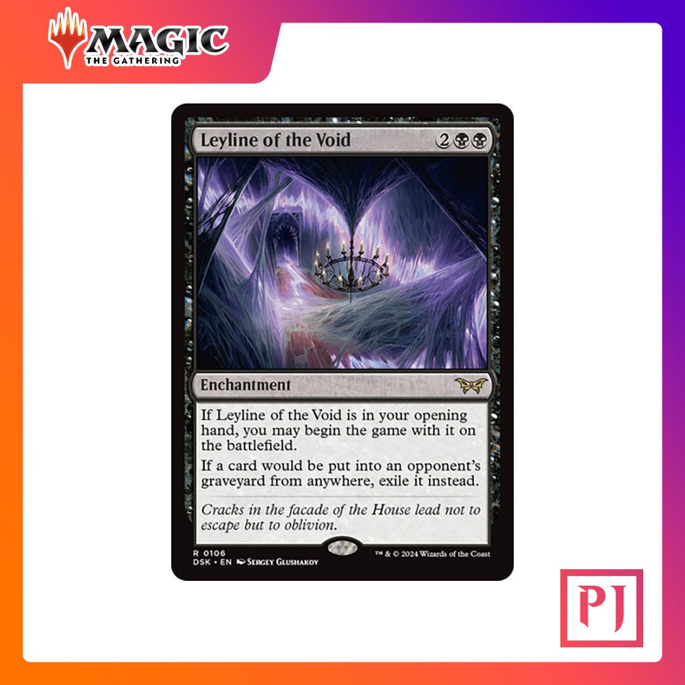 [MTG] Leyline of the Void [DFT] [BLACK] [RARE] [NORMAL] [ENG] (การ์ดเมจิค / Magic the Gathering ...