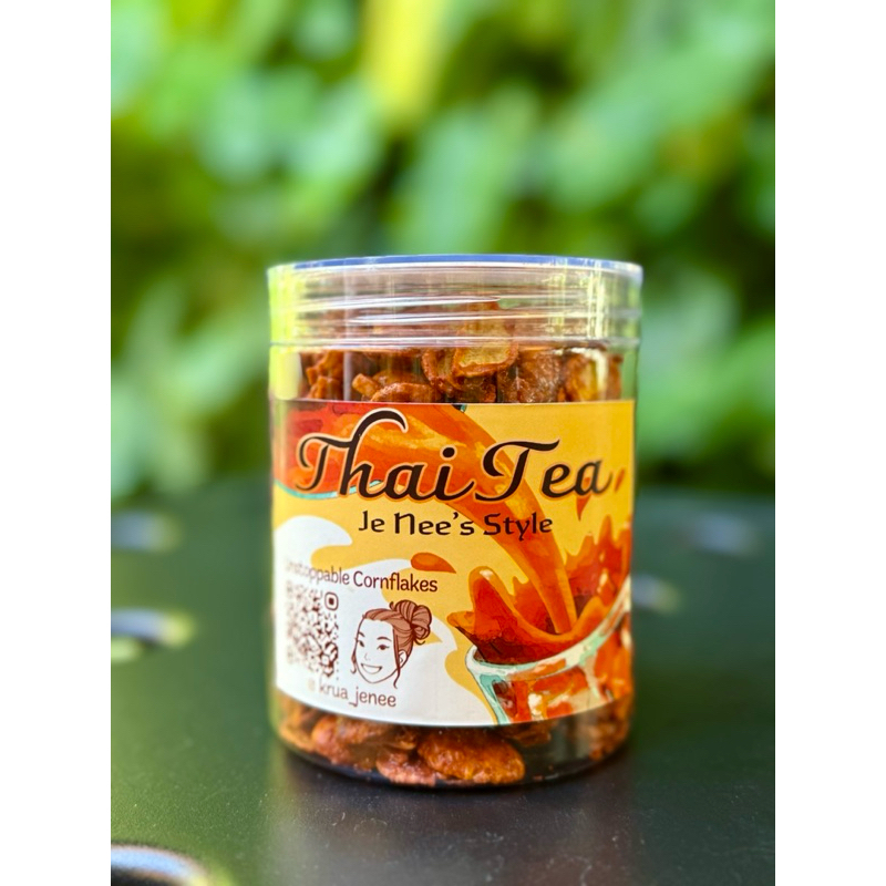 ครัวเจ๊นี ขนมคอนเฟลค อบกรอบรส Thai Tea Je Nee’s Style - Unstoppable ...